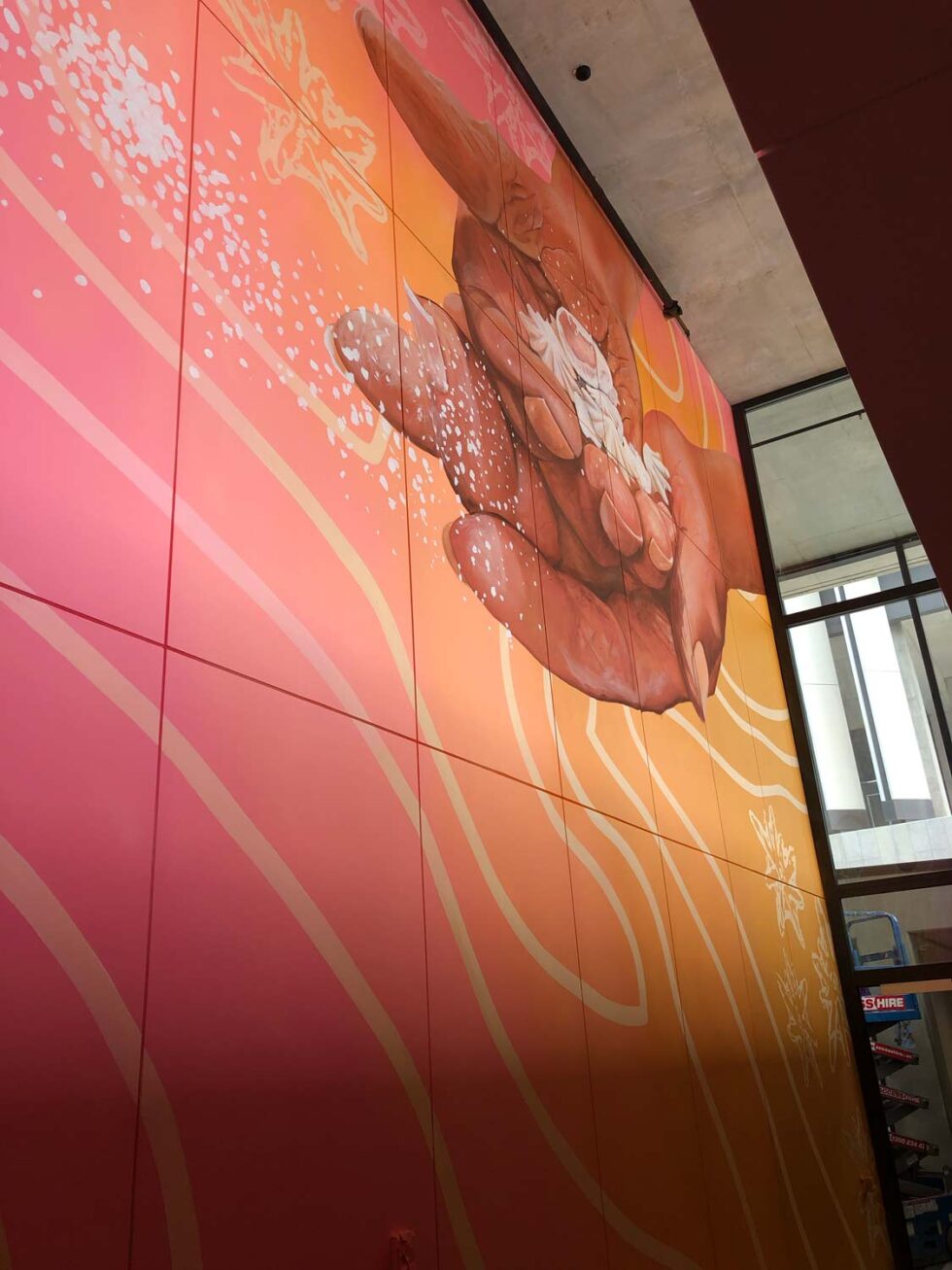 UNSW Esme Timbery Creative Lab - The Art of Wall